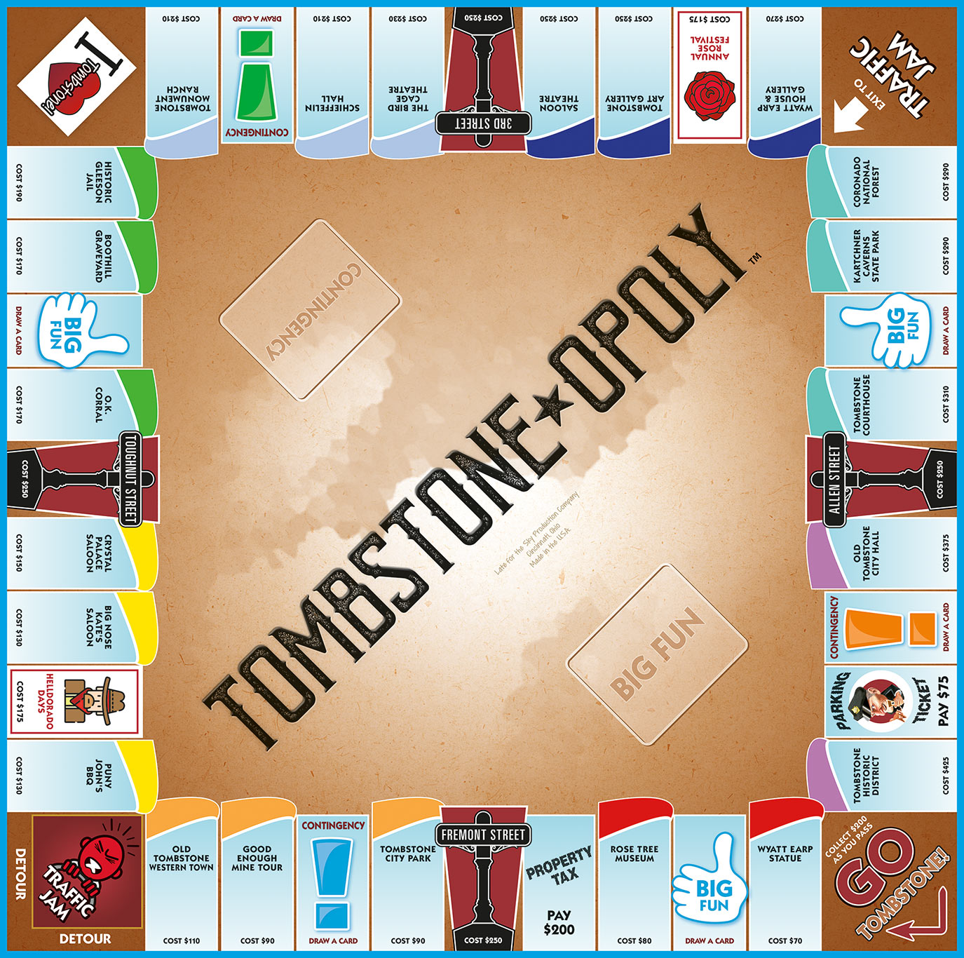 TOMBSTON_BoardLG | Late for the Sky | Late for the Sky